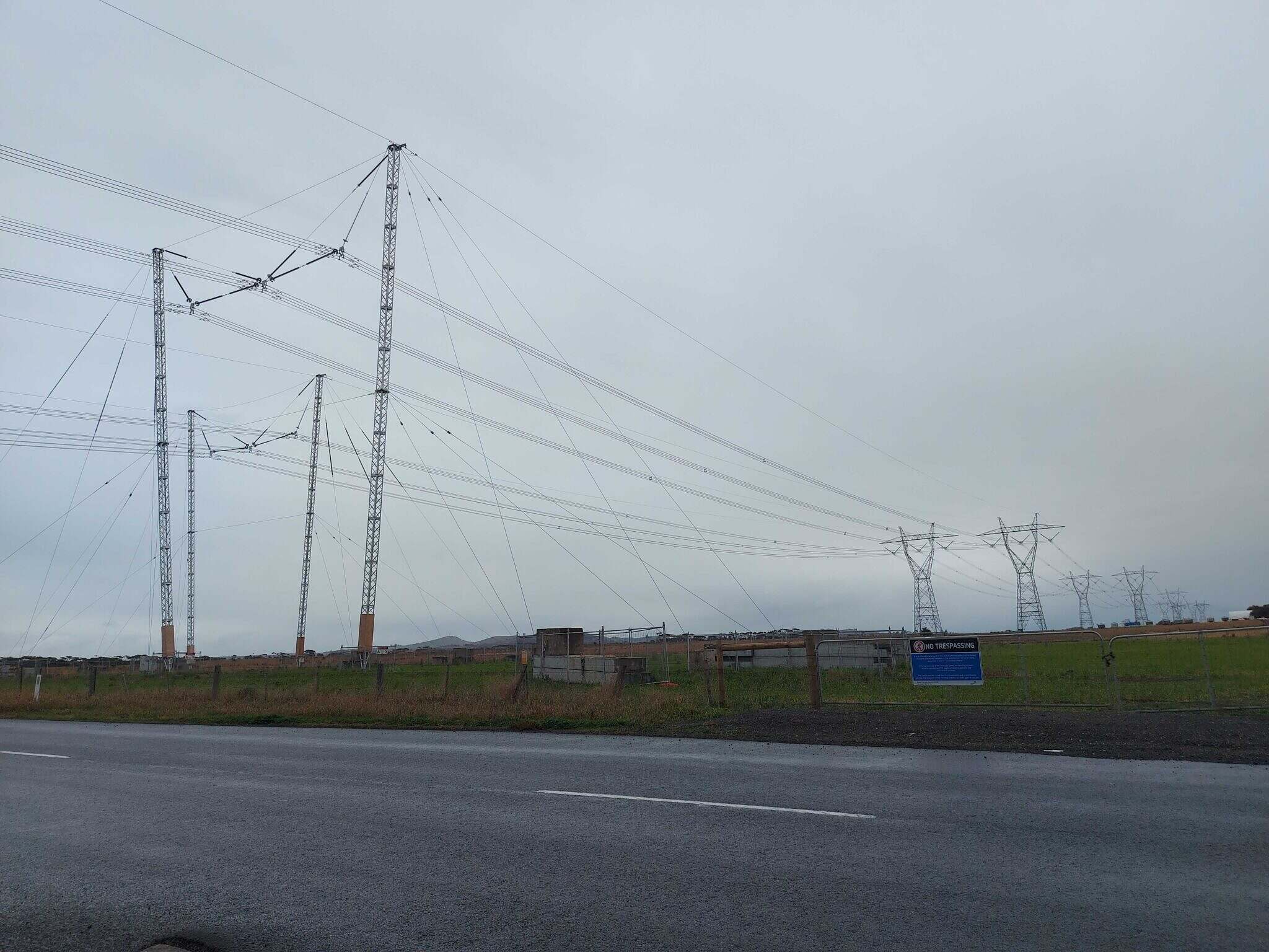 How is the stockpile of temporary transmission towers around Australia ...